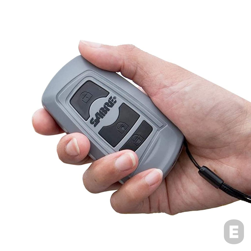 Elektrošoker Sabre 3u1 1.154 μC (sivo-crna) :: Elektrosoker.eu